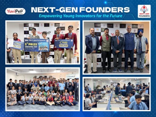 YuviPep Next-Gen Founders Grand Finale Empowers School